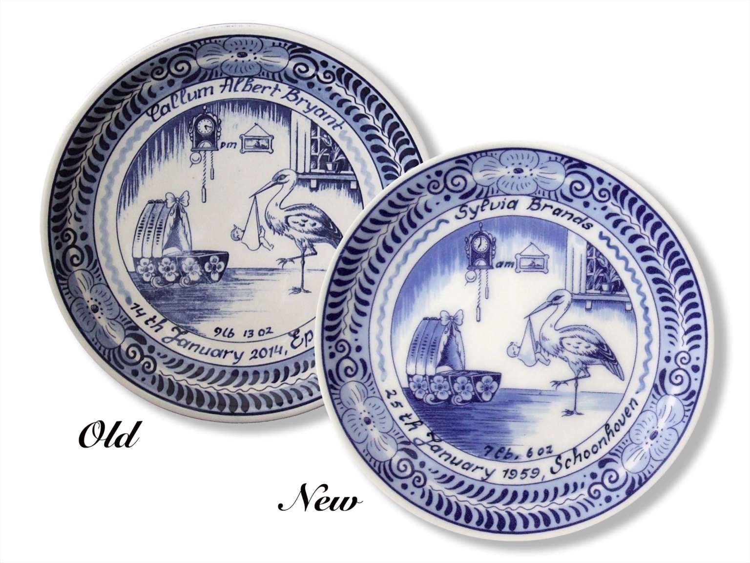 New Delft Plate – Personal Presents